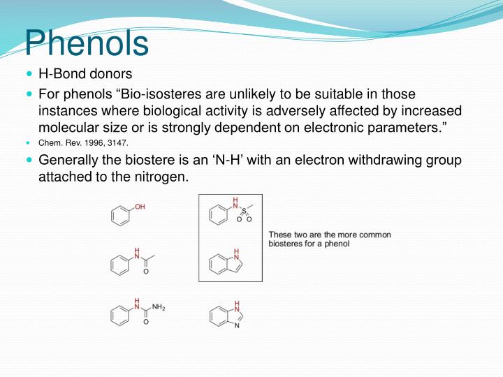 PPT - Substituents and Bio-isosteres in Medicinal Chemistry PowerPoint ...