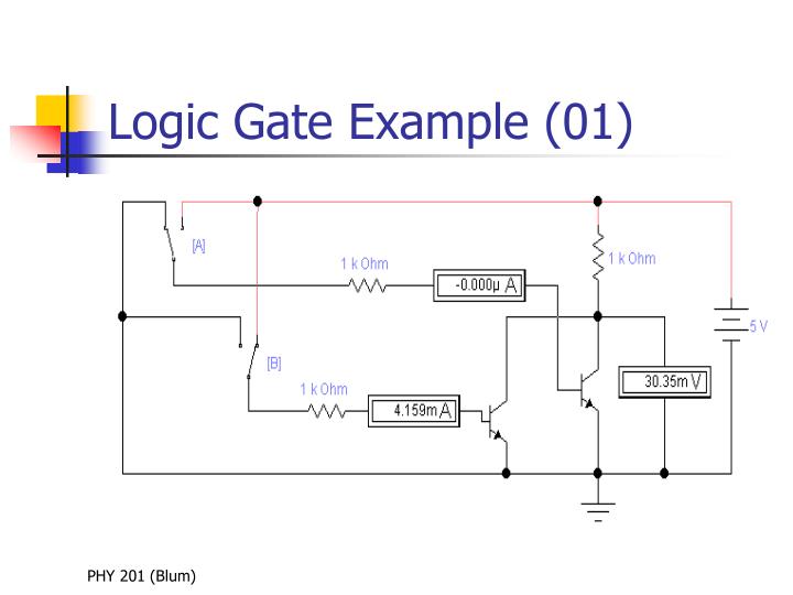 PPT - Transistors and Logic Gates PowerPoint Presentation - ID:6337343