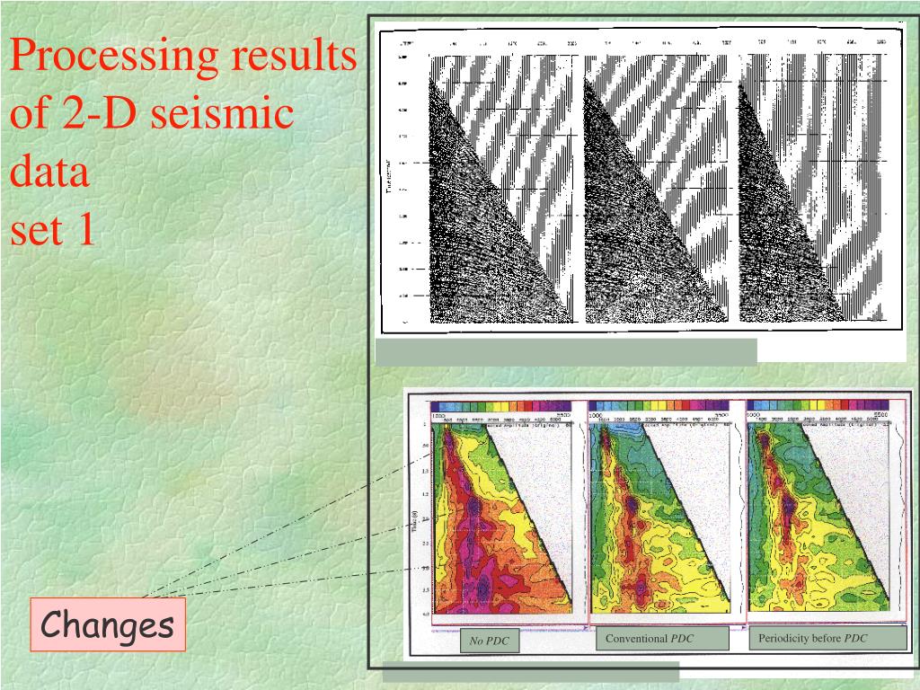 Ppt Removing Seafloor Multiple Using Predictive Deconvolution And Nmo Correction Powerpoint