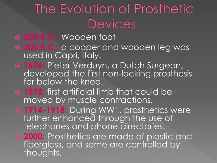 PPT - Prosthetics PowerPoint Presentation - ID:6338524
