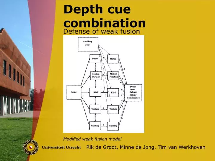PPT - Depth cue combination PowerPoint Presentation, free download - ID ...