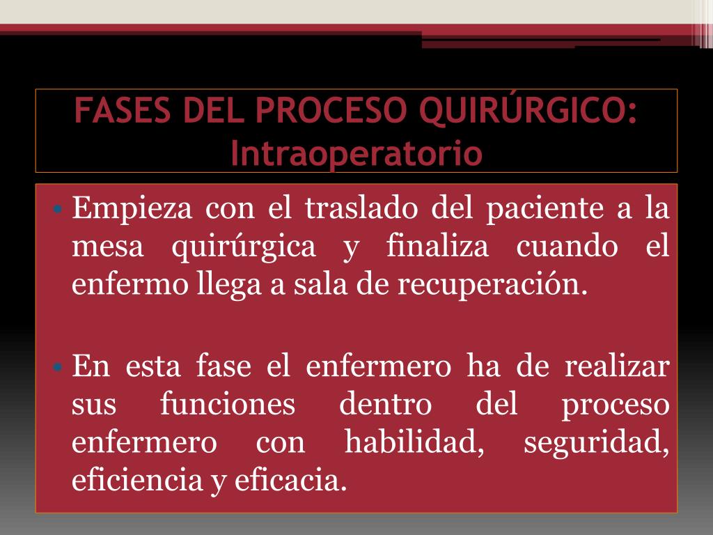 Ppt AtenciÓn De EnfermerÍa En El Paciente QuirÚrgico Powerpoint
