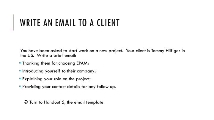 PPT - Writing Emails PowerPoint Presentation - ID:6343108