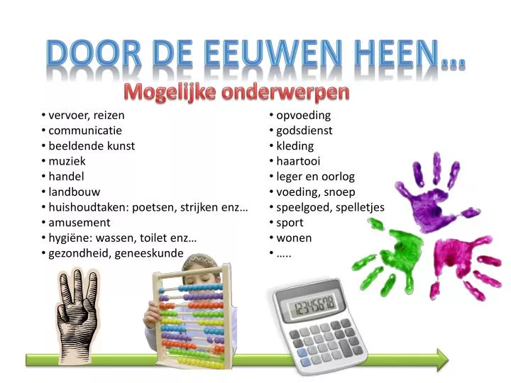 PPT - Door de eeuwen heen… PowerPoint Presentation, free download - ID ...
