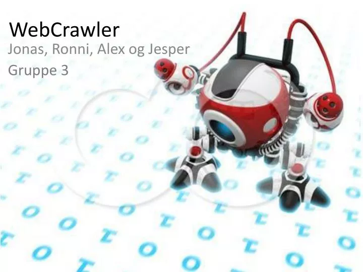 PPT - WebCrawler PowerPoint Presentation, free download - ID:6345557