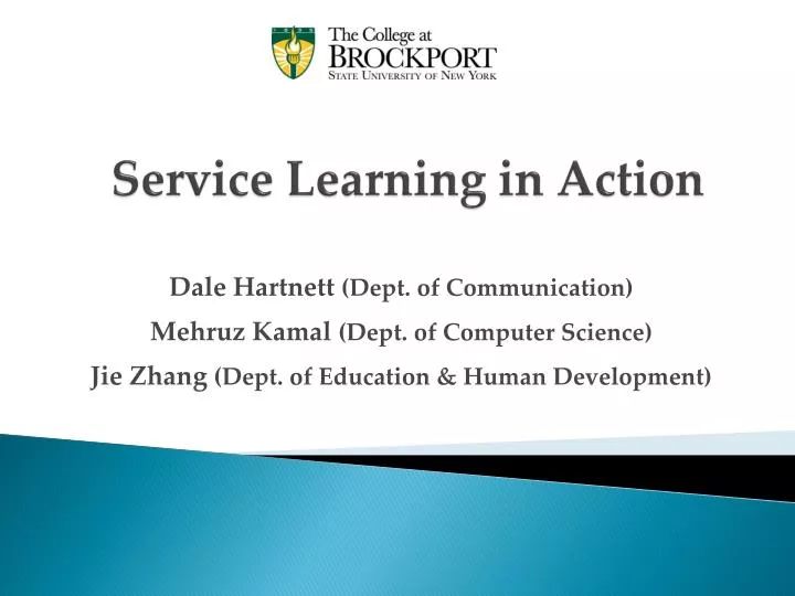 PPT - Service Learning in Action PowerPoint Presentation, free download ...