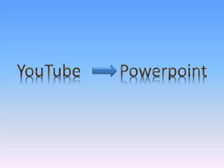 PPT - YouTube Powerpoint PowerPoint Presentation, free download - ID ...
