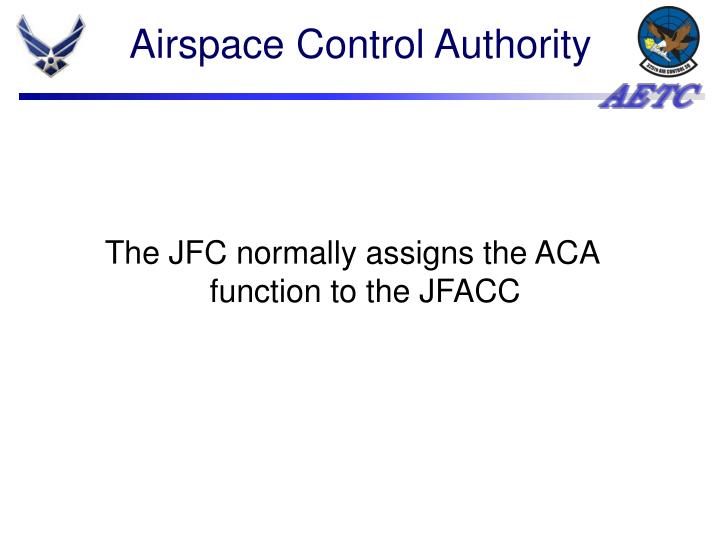 PPT - Joint Airspace PowerPoint Presentation - ID:6345875