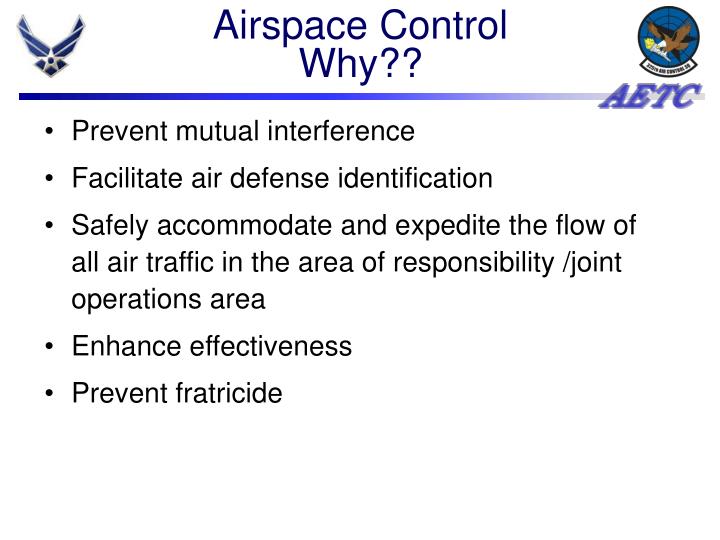 PPT - Joint Airspace PowerPoint Presentation - ID:6345875