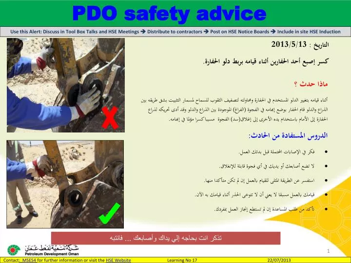 PPT - PDO safety advice PowerPoint Presentation, free download - ID:6348941