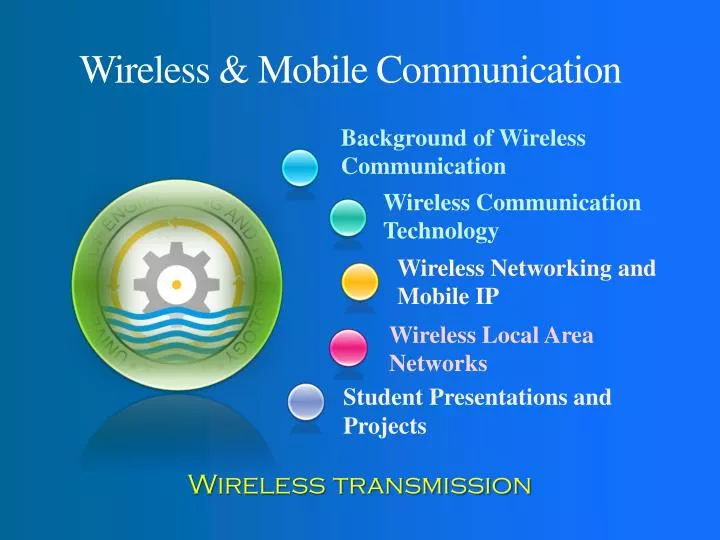 PPT - Wireless & Mobile Communication PowerPoint Presentation, free ...