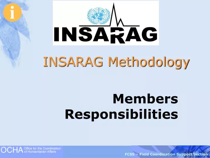 PPT - INSARAG Methodology PowerPoint Presentation, free download - ID ...