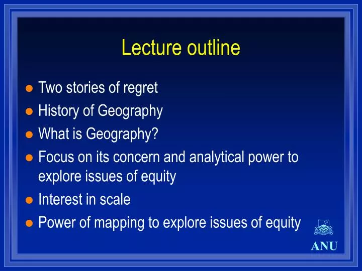 PPT - Lecture outline PowerPoint Presentation, free download - ID:6350999
