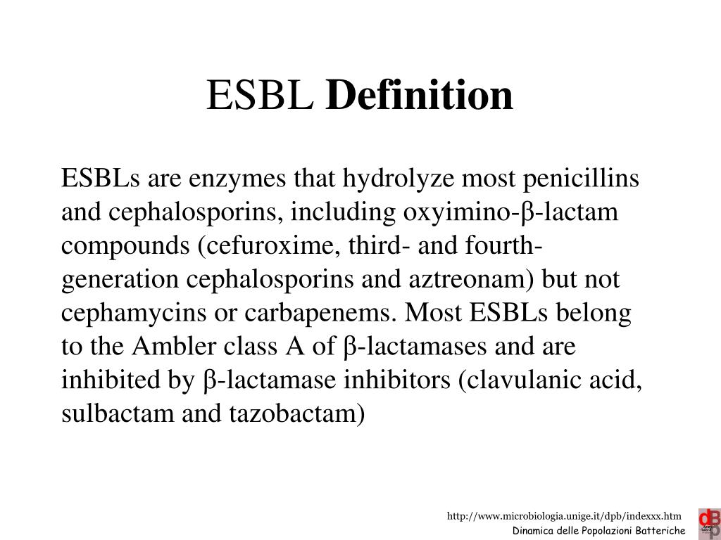 PPT - Antibiotici come causa di variazione della popolazione batterica ...