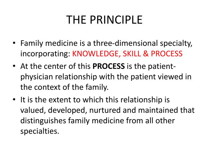 PPT - PRINCIPLES OF FAMILY MEDICINE PowerPoint Presentation - ID:6352744