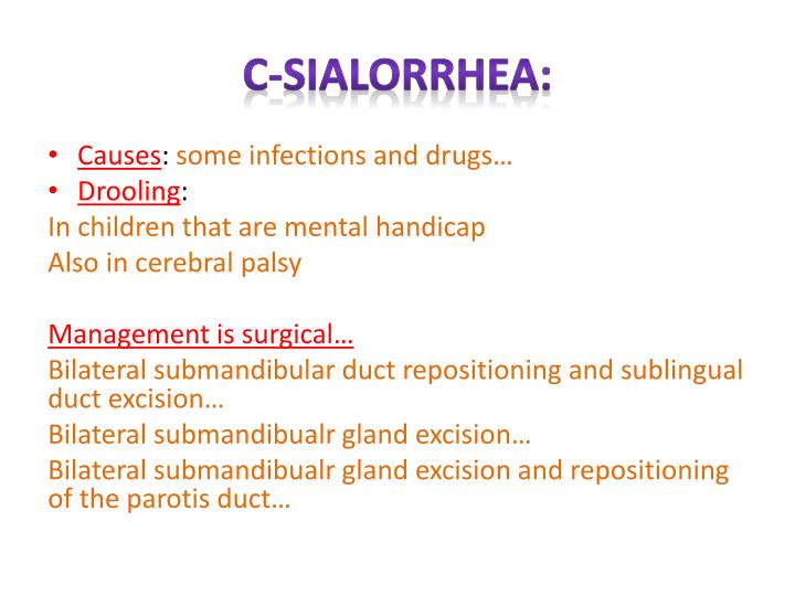 PPT - SALIVARY GLAND DISORDERS PowerPoint Presentation - ID:6352793