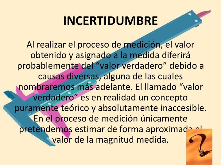 PPT - METROLOGÍA PowerPoint Presentation - ID:6353828