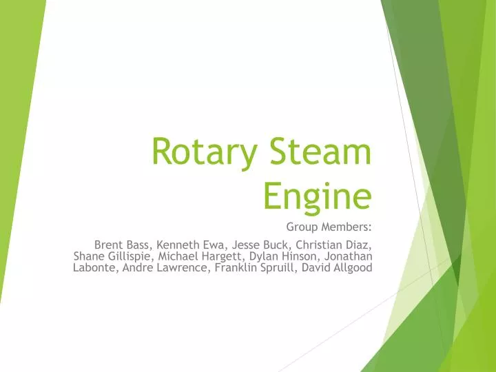 PPT - Rotary Steam Engine PowerPoint Presentation, free download - ID ...