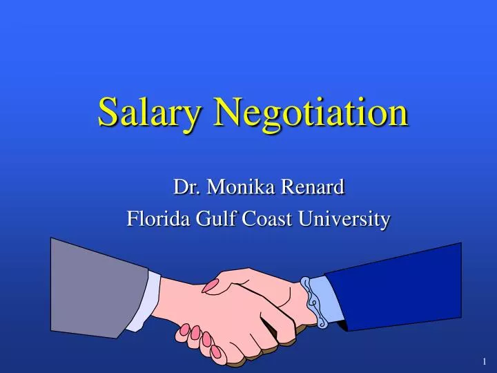 PPT - Salary Negotiation PowerPoint Presentation, free download - ID ...