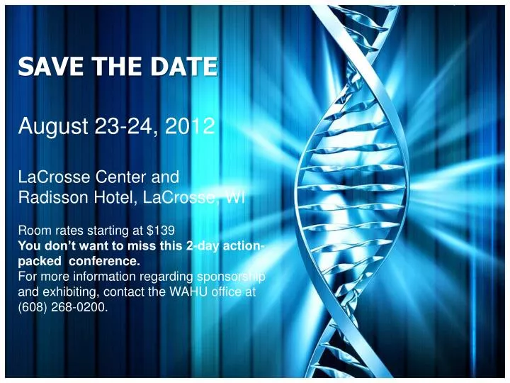 PPT - SAVE THE DATE PowerPoint Presentation, free download - ID:6354018