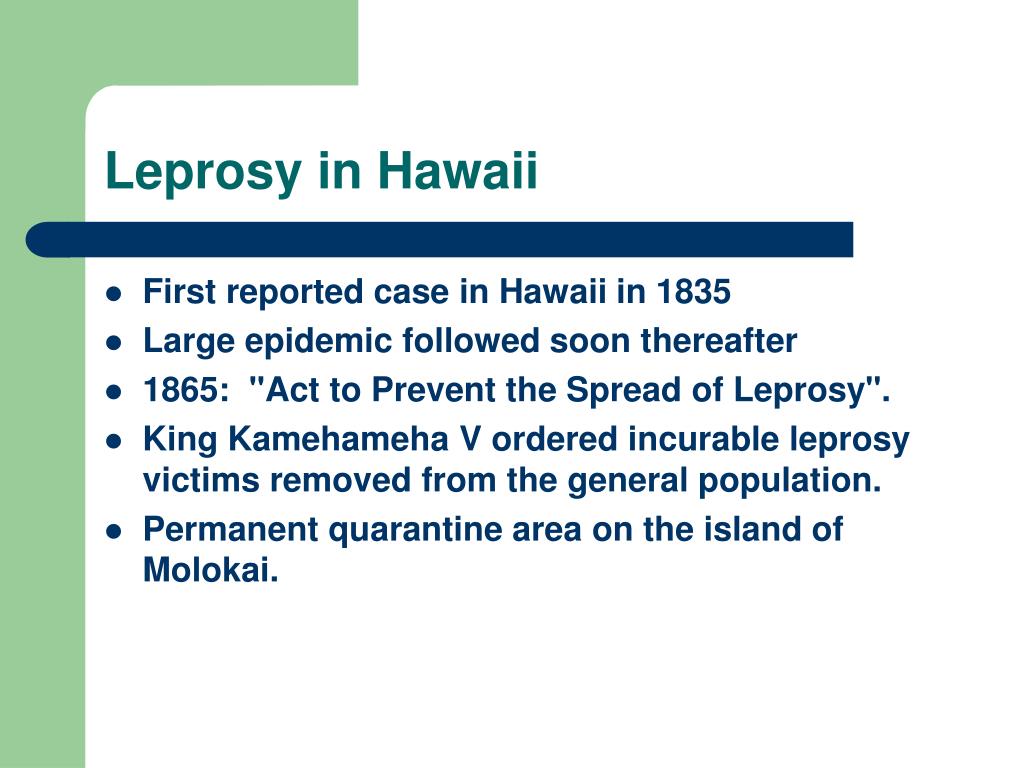 PPT - Hansen’s Disease “The Other Mycobacterium” PowerPoint ...