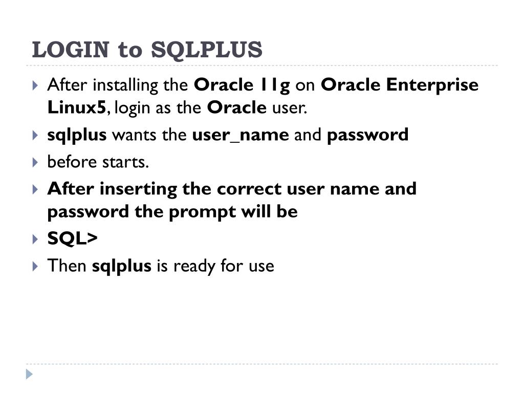 Ppt Oracle 11g Database Development Powerpoint Presentation Free 8111