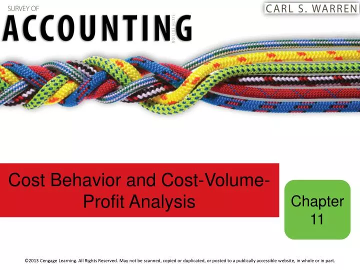 PPT - Cost Behavior and Cost-Volume-Profit Analysis PowerPoint ...