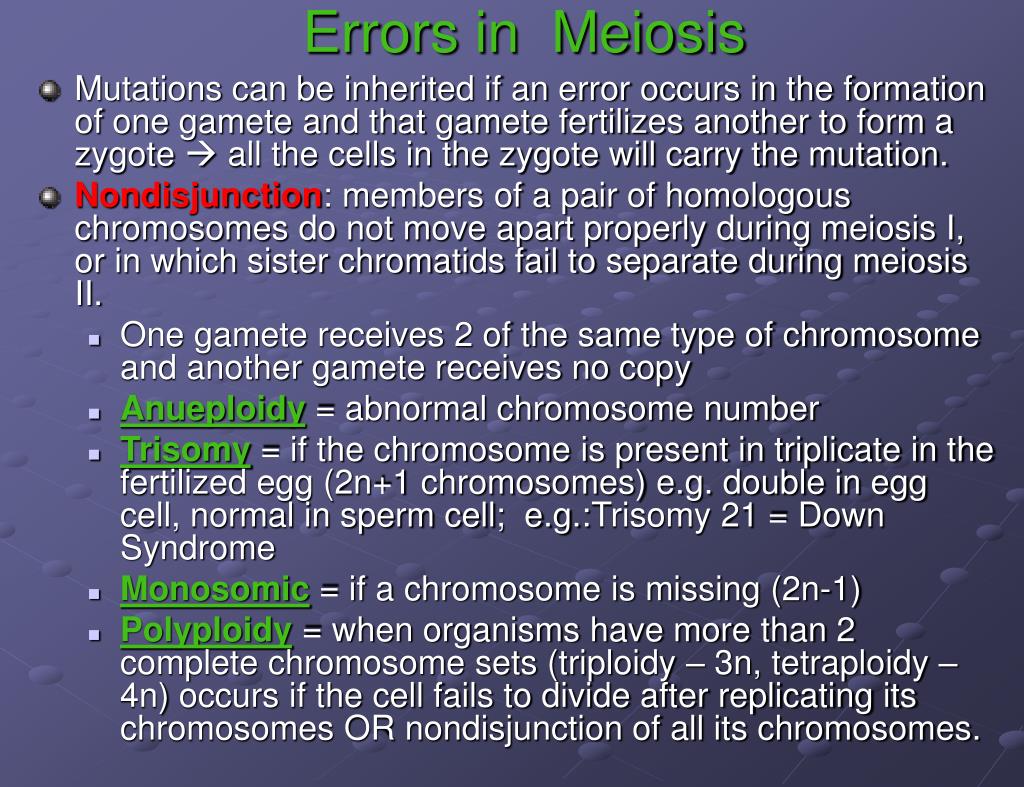 PPT - Meiosis and Sexual Life Cycles PowerPoint Presentation, free ...