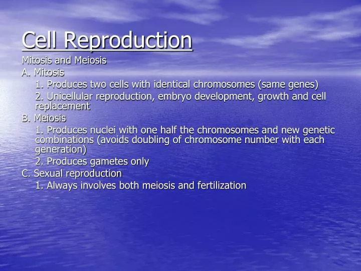PPT - Cell Reproduction PowerPoint Presentation, free download - ID:6359843