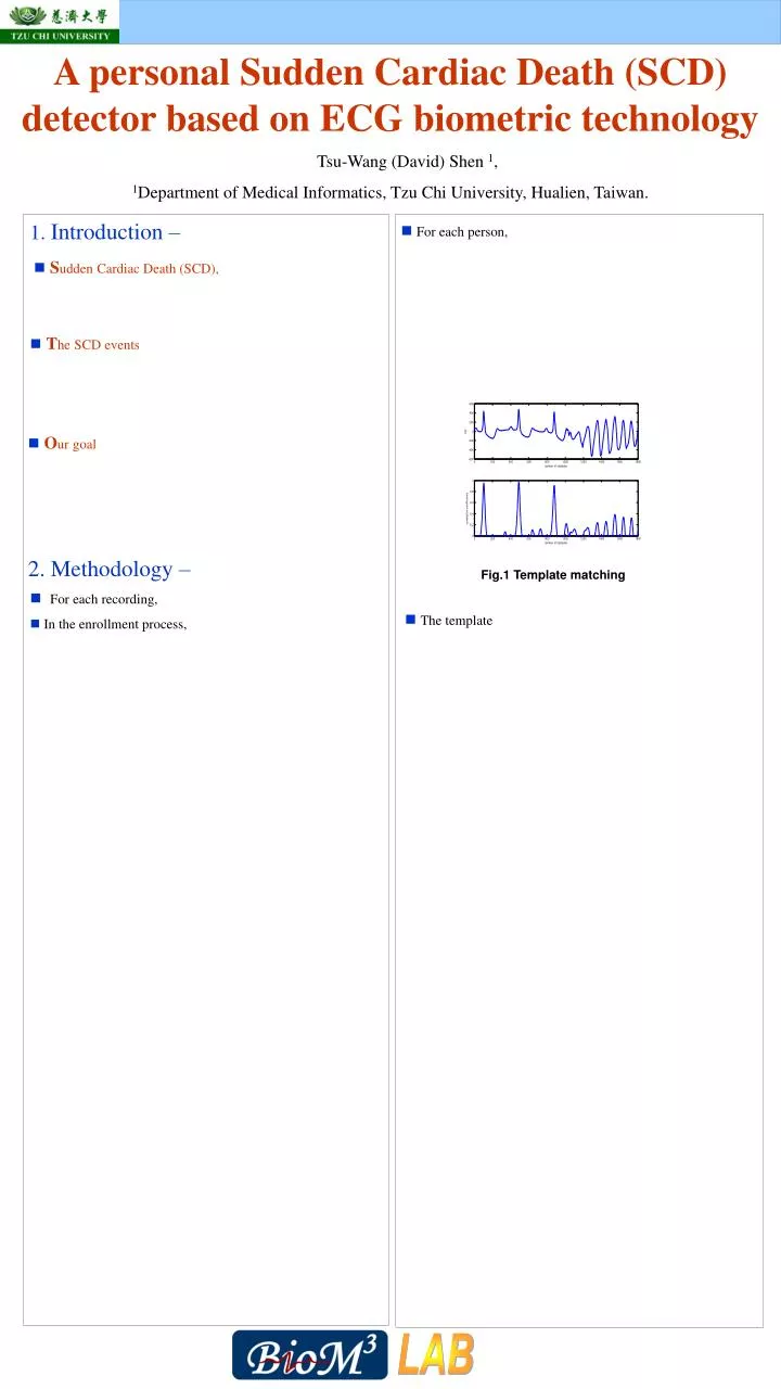 PPT - A personal Sudden Cardiac Death (SCD) detector based on ECG ...