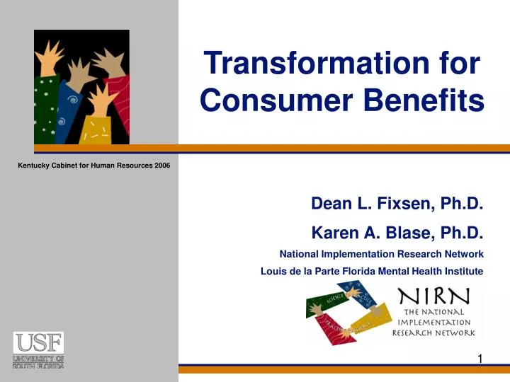 PPT - Transformation for Consumer Benefits PowerPoint Presentation ...