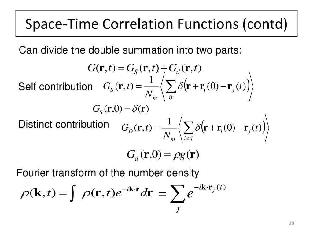 Ppt Time Correlation Functions Powerpoint Presentation Free Download