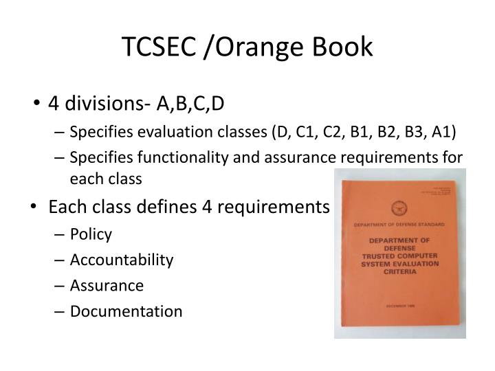 PPT - Official levels of Computer Security PowerPoint Presentation - ID ...
