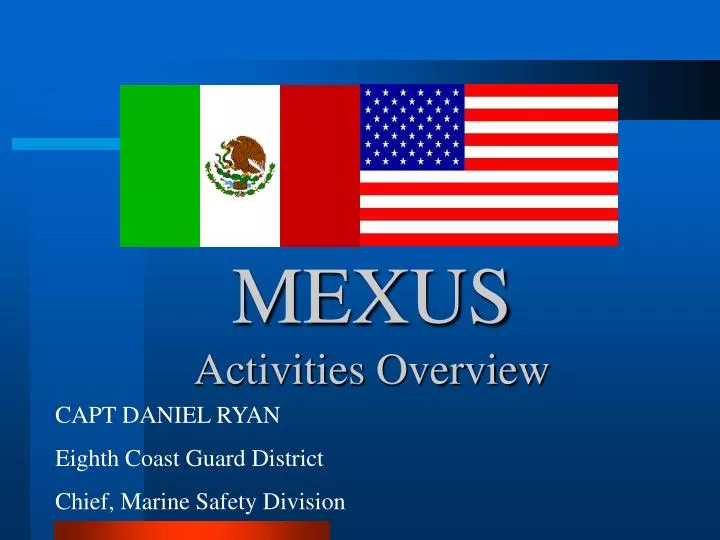PPT - MEXUS Activities Overview PowerPoint Presentation, free download ...