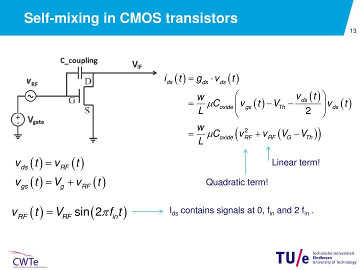 PPT - CMOS based terahertz instrumentation for imaging and spectroscopy ...