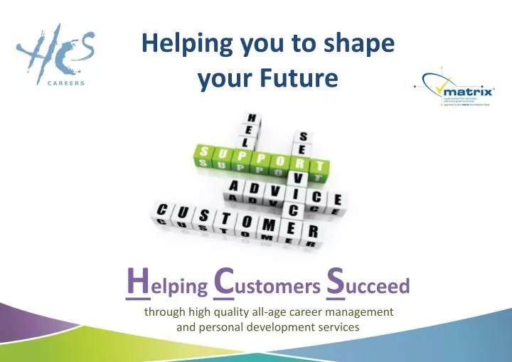PPT - Helping you to shape your Future PowerPoint Presentation, free ...