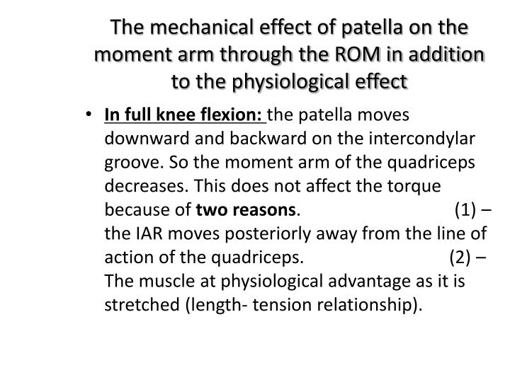 PPT - Regional Biomechanics knee Joint PowerPoint Presentation - ID:6364710