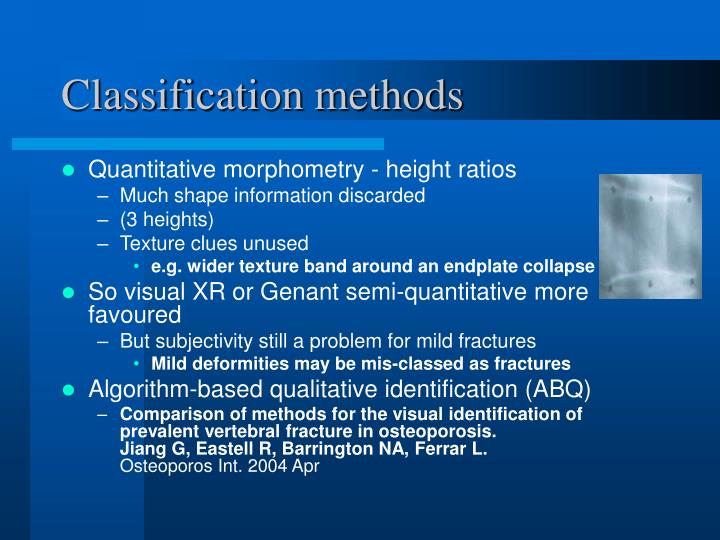 PPT - Vertebral shape: automatic measurement by DXA using overlapping ...