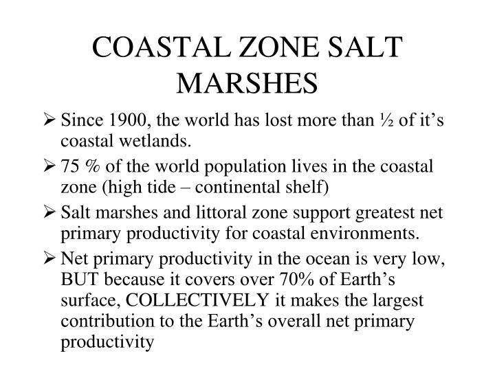 PPT - SALT WATER LIFE ZONES PowerPoint Presentation - ID:6365422
