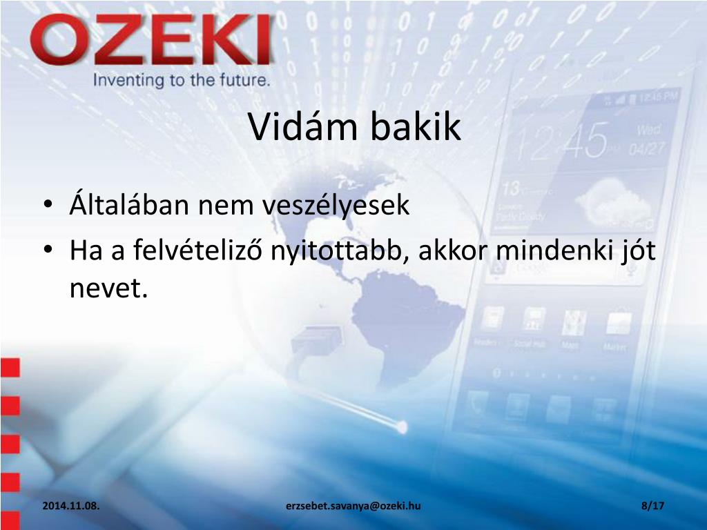 PPT - Bakik az állásinterjún Mit nem szabad mondani? PowerPoint ...