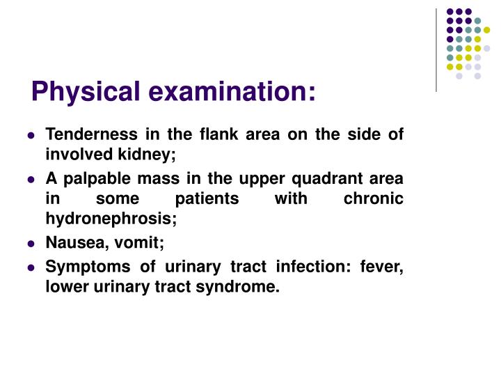 Physical Examination Kidney Stone at Sofia Flick blog