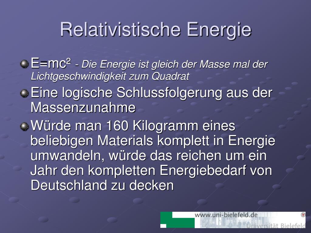 PPT - Die spezielle Relativitätstheorie PowerPoint Presentation, free ...