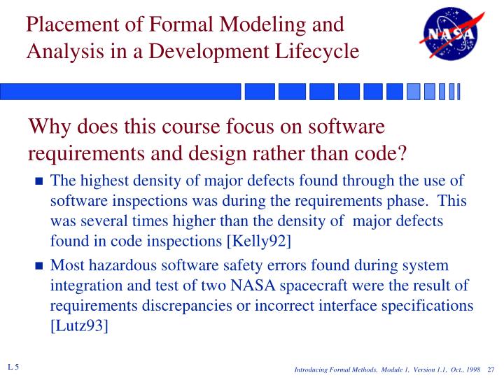 PPT - Formal Specification and Analytical Verification PowerPoint ...
