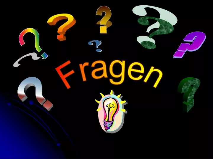 PPT - Fragen PowerPoint Presentation, free download - ID:6367650