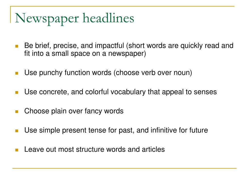 PPT - ETI 204 Press and Media Translation PowerPoint Presentation, free ...