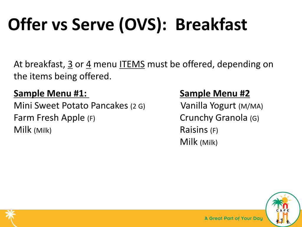 PPT - Developed By: Menu and Compliance, July 2014 LAUSD Food Services ...