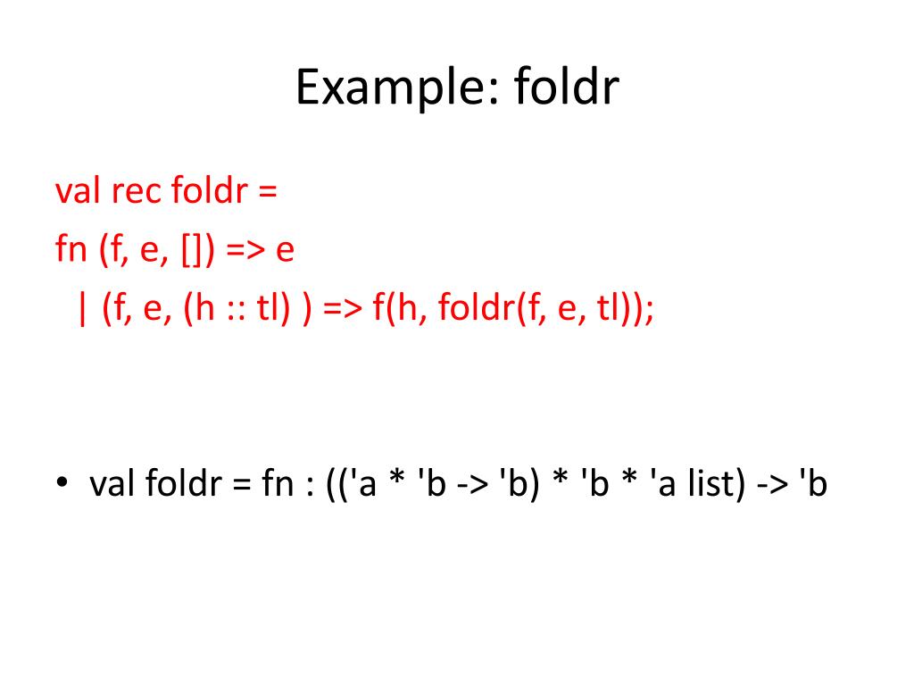 Ppt New Language Ml Main Topics Ml Syntax Static Typing Explicit Data Types Parameter