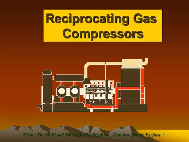 PPT - Reciprocating Gas Compressors PowerPoint Presentation, free ...