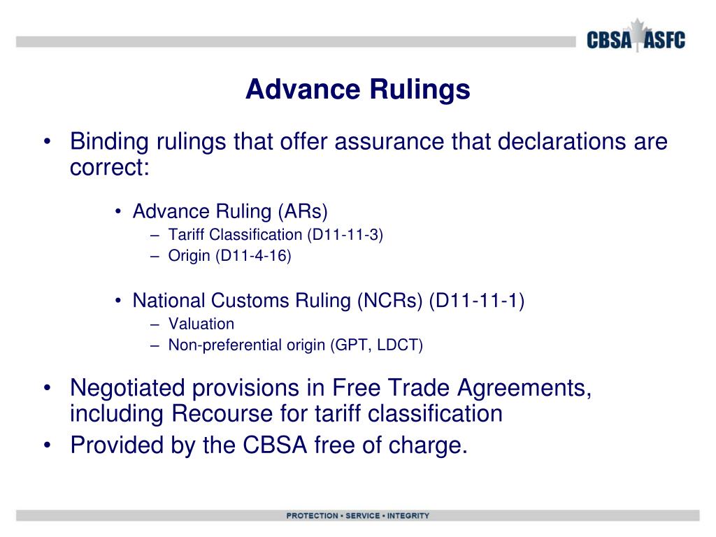 PPT - Trade Compliance Canadian Society of Customs Brokers 2012 Annual ...