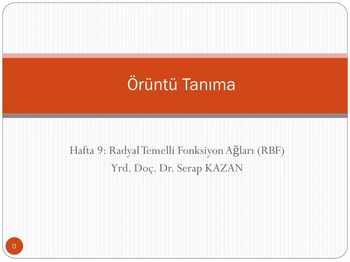 PPT - Örüntü Tanıma PowerPoint Presentation, free download - ID:6368930